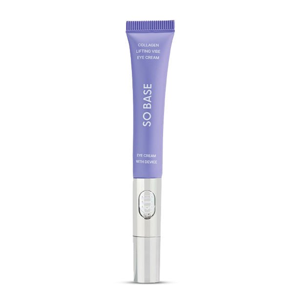 Acu krēms ar masāžas ierīci | SO BASE Collagen Lifting Vibe Eye Cream ...